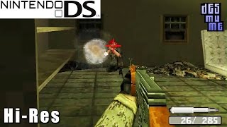 Call of Duty 4: Modern Warfare - Nintendo DS Gameplay High Resolution (DeSmuME)