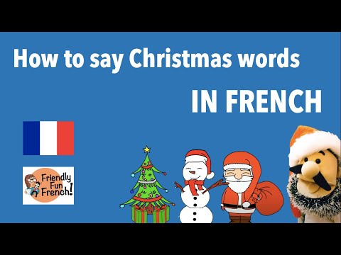 Christmas words in French – Face-to-face and Online French classes