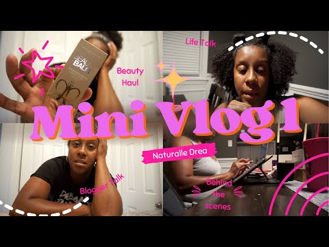 YouTube Sunday’s: Mini Vlog 1 – Naturalle Drea