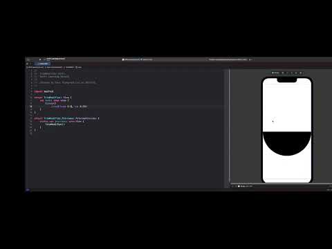 How to create a half circle in SwiftUI? – Paul Young-Suk Lee