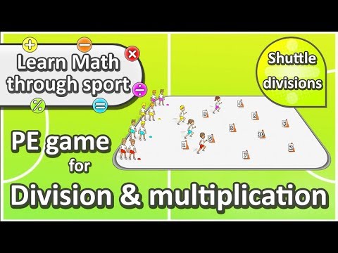 Teach Math through Sport – Division & multiplication – Prime Coaching Sport