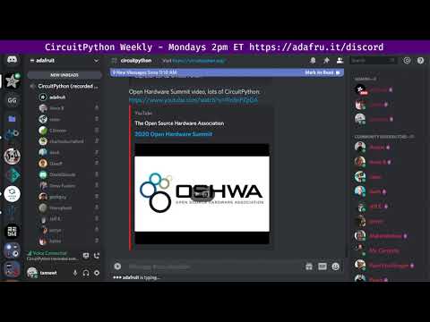 CircuitPython Weekly March 16th, 2020 #adafruit: A New video by Adafruit Industries – eLearnTronics