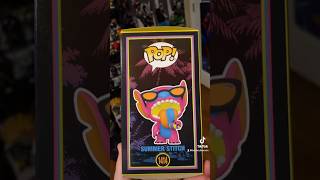 Unboxing New Blacklight Summer Stitch Funko Pop #funkopop #stitch #cute