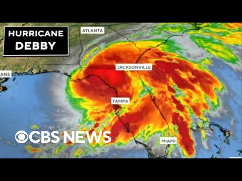 Debby’s “Overperforming” in Massive Rain Dump – This is Not Cool