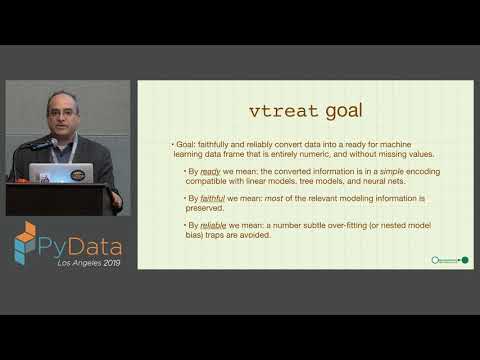 PyData Los Angeles 2019 talk: Preparing Messy Real World Data for Supervised Machine Learning ...