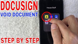 ✅ How To Void Document On Docusign In App ????