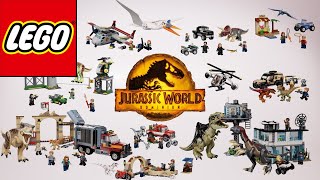 Lego Jurassic World Dominion Compilation of All Sets