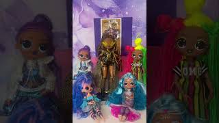 L.O.L Surprise! OMG Queens posing with Royal Bee fierce #shorts #royalbee #lolsurprise #dolls