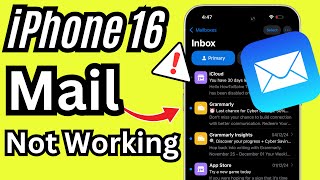Fix Email Not Working on iPhone 16 Pro, iPhone 16 Pro Max (2025)