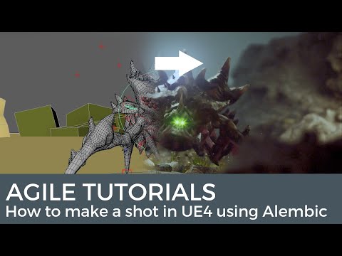 Agile tutorials: How to make a shot in UE4 using alembic animation. – Alvaro Garcia 4D – Truong ...