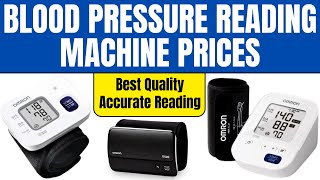 Blood Pressure Reading Machine Price in India 2024 | Electronic Omron BP Apparatus Machine Rates