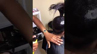 Tutorial Sleek Barbie Ponytail!🧞♀️100% Raw Human Hair Review! Natural Hairstyle #arabellahair