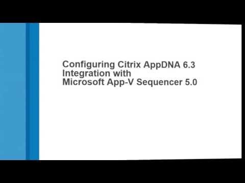 Configuring Citrix AppDNA 6.3 Integration with Microsoft App-V Sequencer 5.0 | Jay Paloma's Tech ...