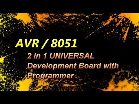 AVR/8051 UNIVERSAL DEVELOPMENT KIT | alselectro