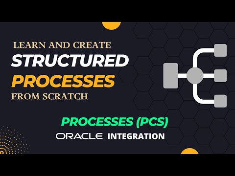 How to create structured process using processes(PCS) in Oracle Integration(OIC) | Basics | docs ...