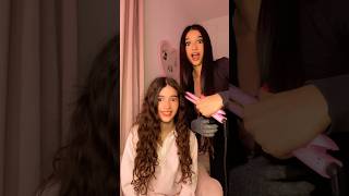 BELLA’S HAIR TRANSFORMATION????????♀️???? #shorts #sisters #bestfriends