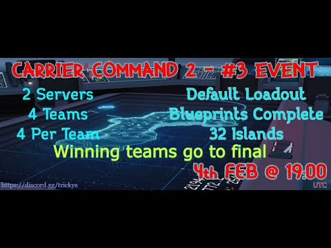 Tricky’s Carrier Command 2 Event 3 – CC2Maps.com