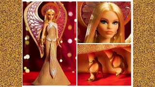 Bob Mackie Barbie Holiday Angel Doll By MATTEL CREATIONS