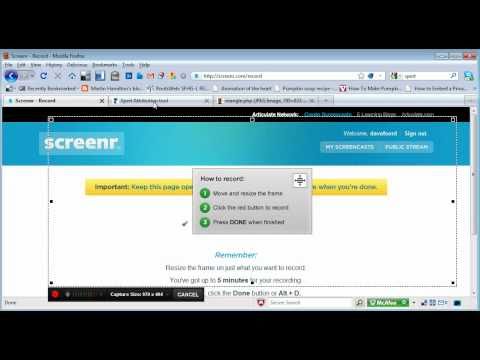 Using screencasting to explain a concept / revise – Dave Foord’s Weblog