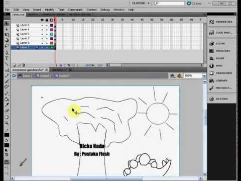 Tutorial mewarnai flash as3 | nadaricko