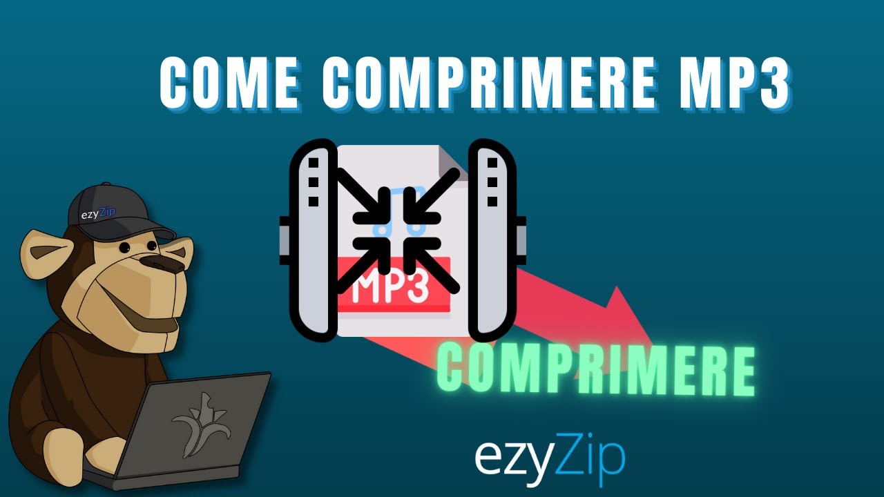 Riduci la Dimensione di MP3 Online! - ezyZip