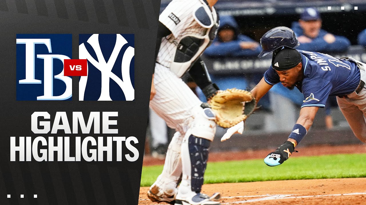 Video: Pelotero mexicano Jonathan Aranda destaca con jonrón en triunfo de Rays sobre Yankees ...