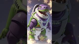 Trex - Buzz Lightyear. #trex #buzzlightyear #toystory #disney #pixar #dinosaur #shorts #yearofyou
