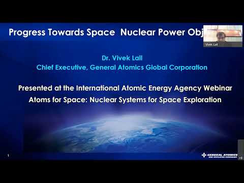 IAEA Nuclear Systems for Space Exploration Webinar: Recordings now ...