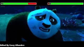 Kung Fu Panda 3 Final Battle with healthbars 1/2 (Halloween Special)