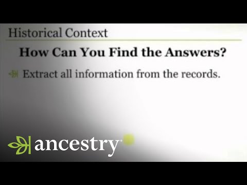 How Does History Fit In With Genealogy? | Family Matters