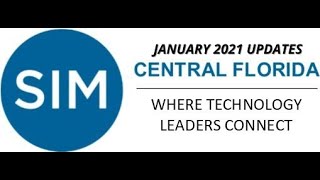 January 2021 SIM Central Florida Newsletter