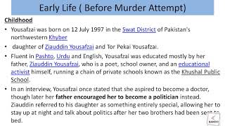 Mallala Yousaf Zai.
