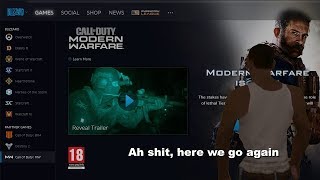 Blizzard Gamer Not Happy About CoD:MW on Battle Net Launcher | Stream Moments