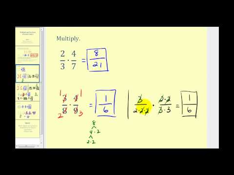 Multiplying Fractions – Positive Only | Math Help from Arithmetic through Calculus and beyond