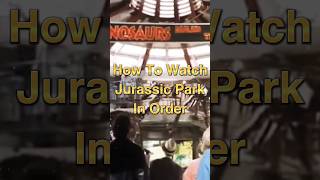 Jurassic Park Right Watch Order