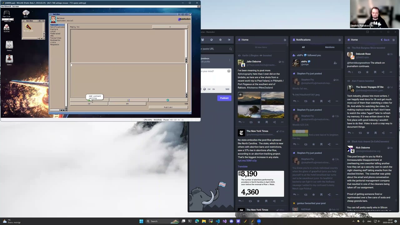 Check out These Beautiful Retro Mastodon Clients! - We Distribute