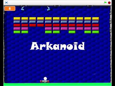Arkanoid jolasa Scratchekin / El juego de Arkanoid con Scratch – colegio LUIS DORAO ikastetxea
