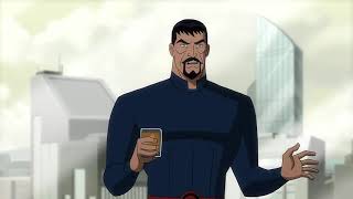 Justice League Gods and Monsters - Why do you even listen They hate us Don't let the crowds