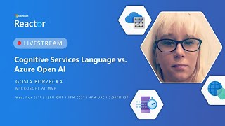 Cognitive Service Language vs Azure Open AI