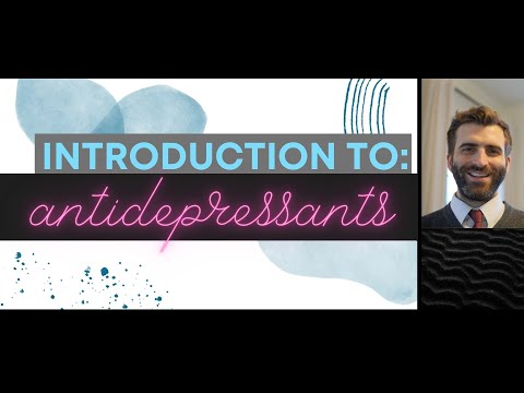 Introduction to: antidepressants – Depression Toolbox
