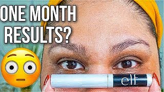 WOW! BEFORE AND AFTER PHOTOS - E.L.F. COSMETICS ENHANCING LASH AND BROW SERUM