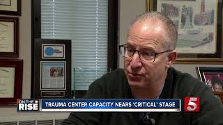 Capacity at Vanderbilt trauma center is reaching 'critical level'