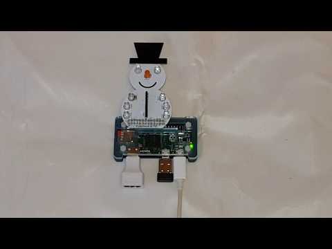 GitHub - penguintutor/snowman: Raspberry Pi Snowman Badge based around SnowPi controlled by ...