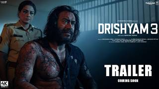 DRISHYAM 3 : Trailer | Ajay Devgn, Tabu, Akshaye K| Drishyam 2 Full Movie | New Movies Trailers 2025