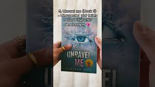 Ranking the ✨Shatter Me✨ series #bookreview #shatterme #booktok