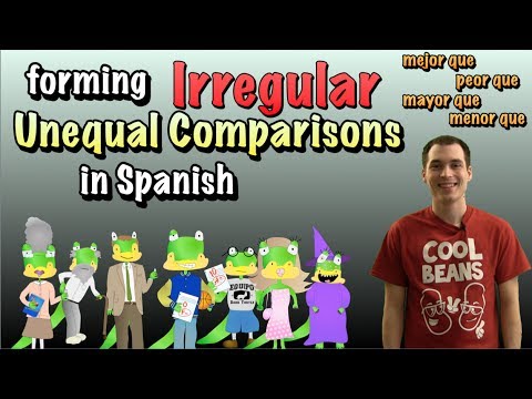 Las comparaciones y las comparaciones irregulares | Spanish Times With ...