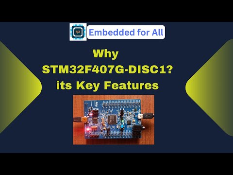 STM32F4DISCOVERY Board Key Features – Embedded for All