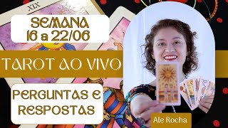 ✨????Prosperidade ou Risco? Seu Futuro Revelado AO VIVO no Tarot! SEMANA 16 a 22 JUNHO