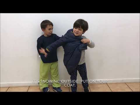 Preschool – Let’s get dressed