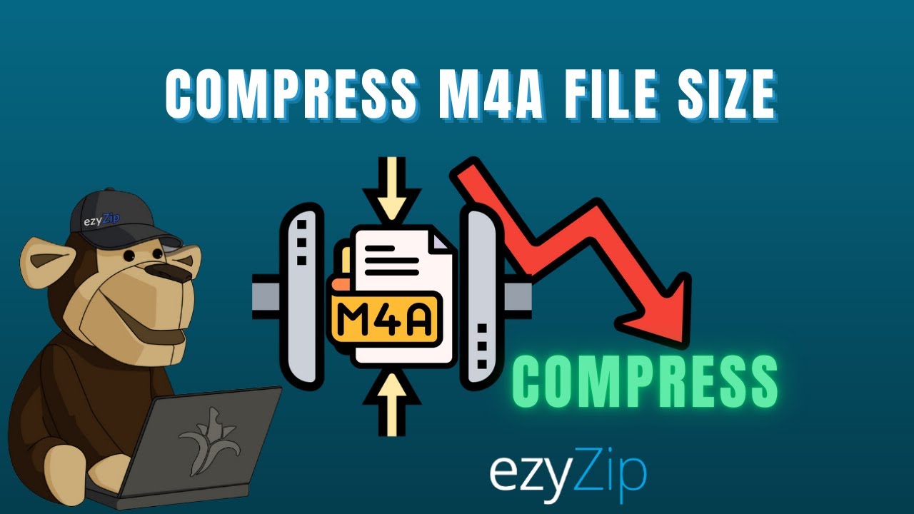 在线减少M4A大小！ - ezyZip